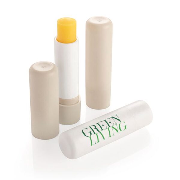 Branded Lip Balm Stick in a Recycled Container - Steel City